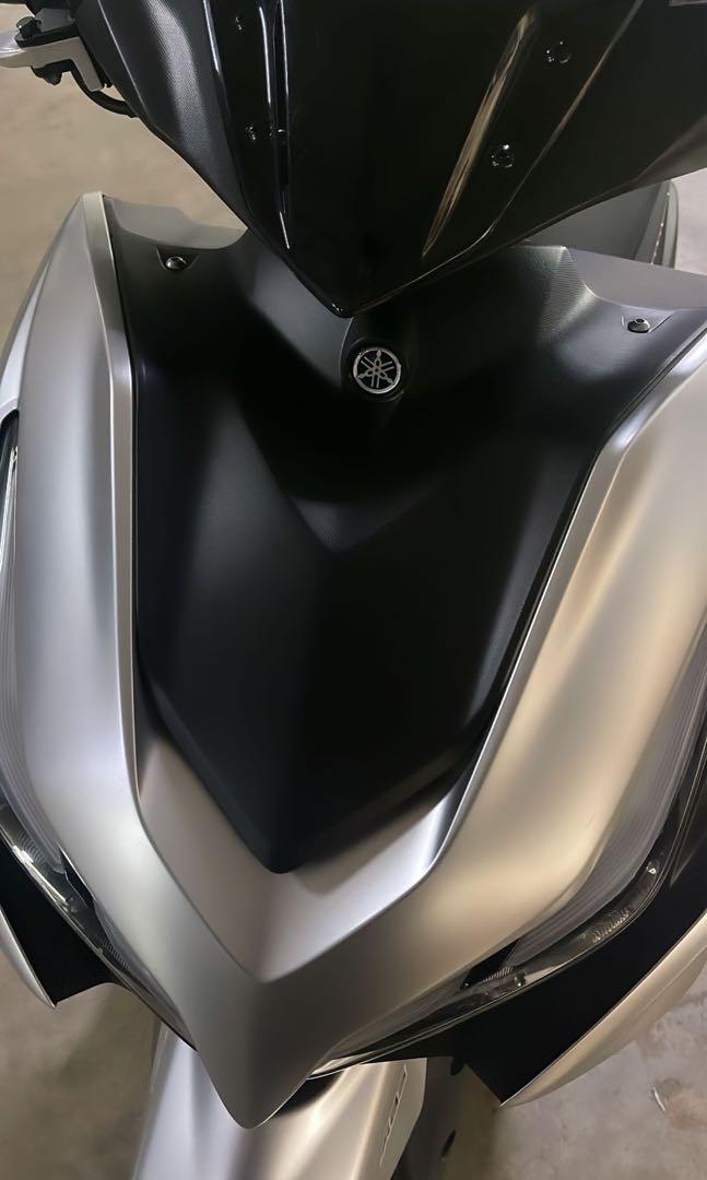 Aerox v2 Front Tie Cover, Motorcycles, Motorcycle Accessories on Carousell