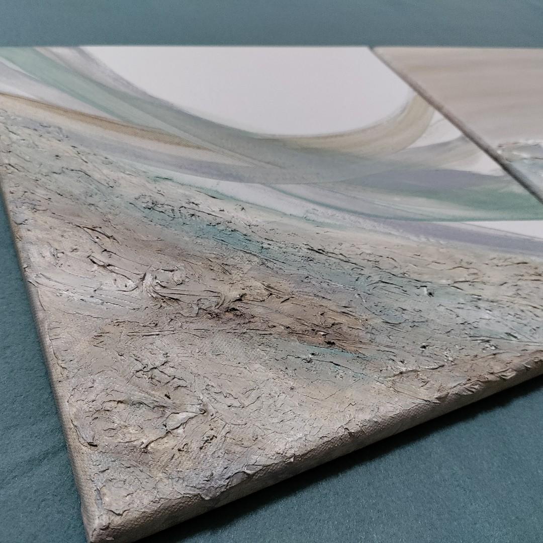 The Wind Blows | Scenic Aesthetic Minimalist Abstract Textured Original ...