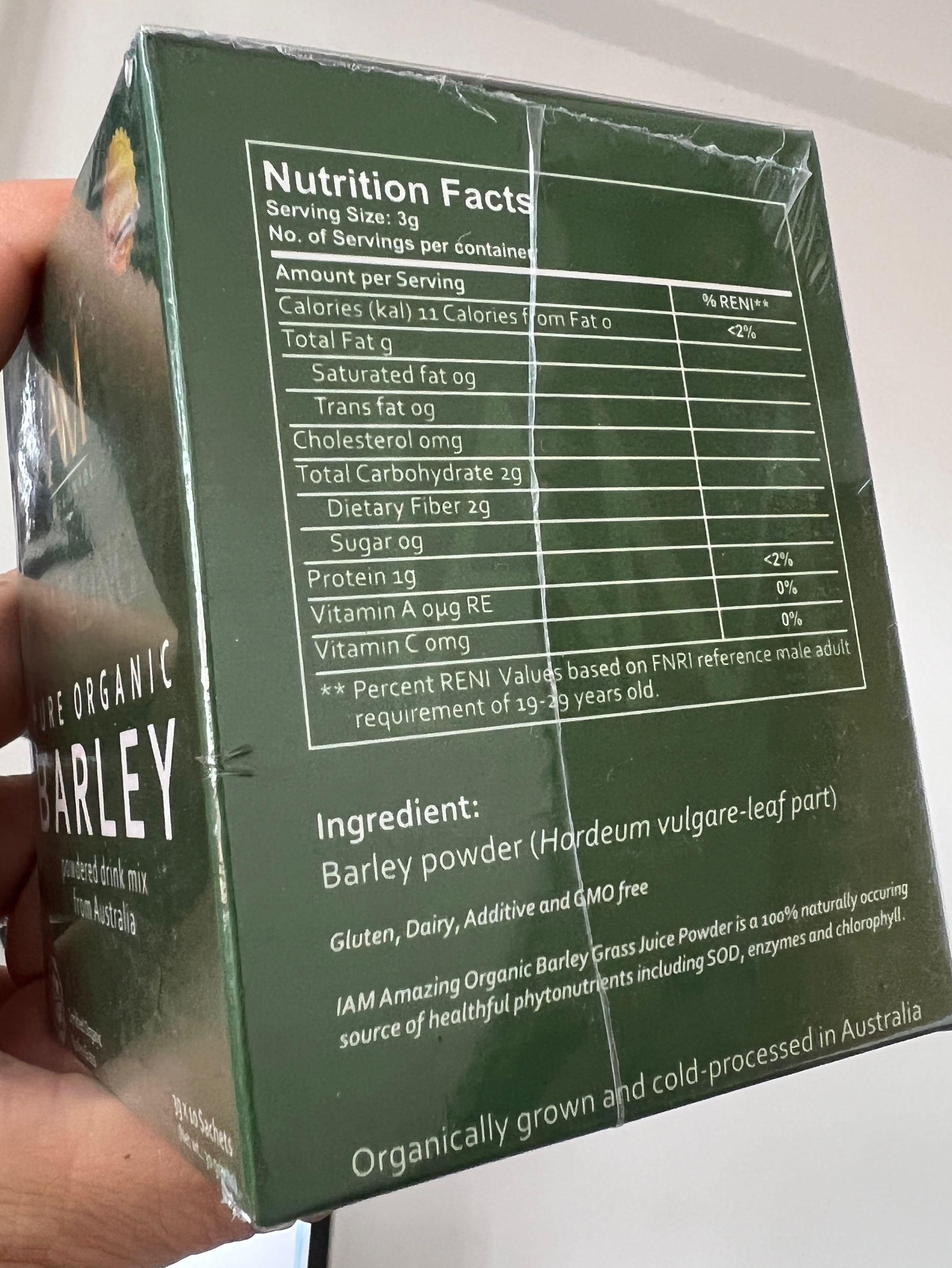 Amazing Pure Organic Barley Powdered Drink, Food & Drinks, Beverages on ...