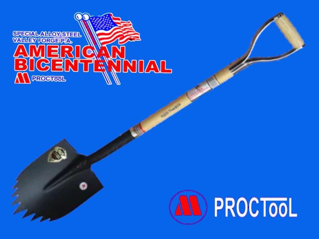 AMERICAN BICENTENNIAL SABERTOOTH SHOVEL, Furniture & Home Living ...