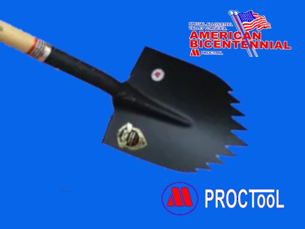AMERICAN BICENTENNIAL SABERTOOTH SHOVEL, Furniture & Home Living ...