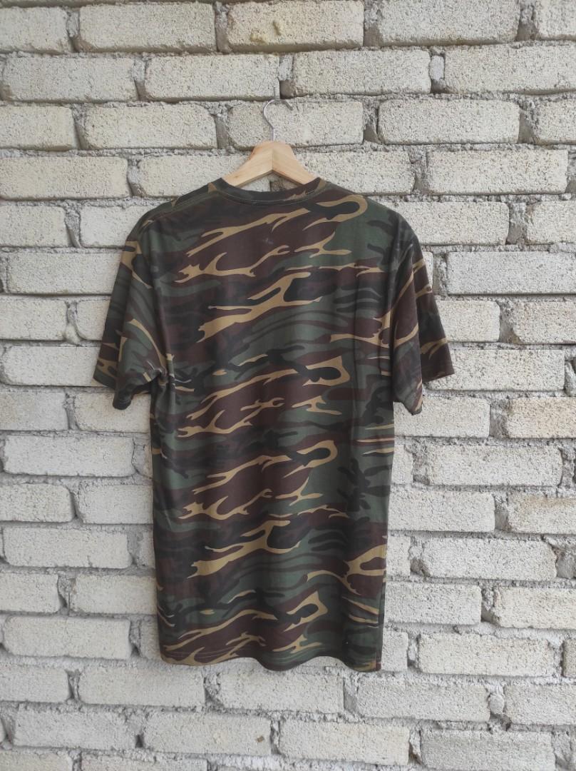 anvil camo camouflage army military askar tshirt, Men's Fashion, Tops ...