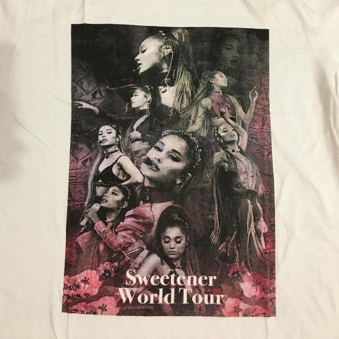ARIANA GRANDE SWEETENER WORLD TOUR TEE, Women's Fashion, Tops, Shirts ...