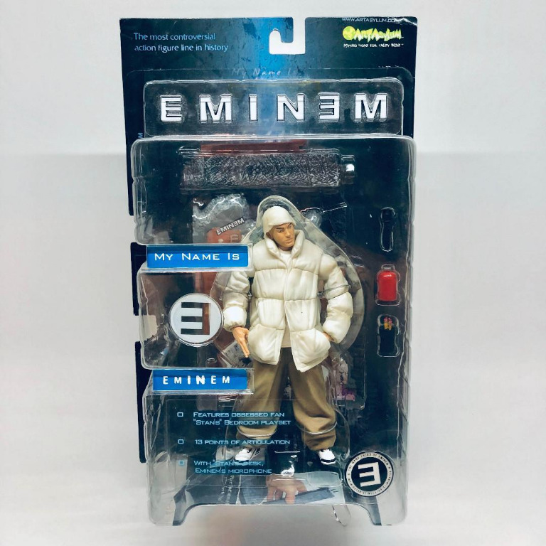 Art Asylum 2001 Eminem 'My Name is Eminem' action figure, Hobbies ...
