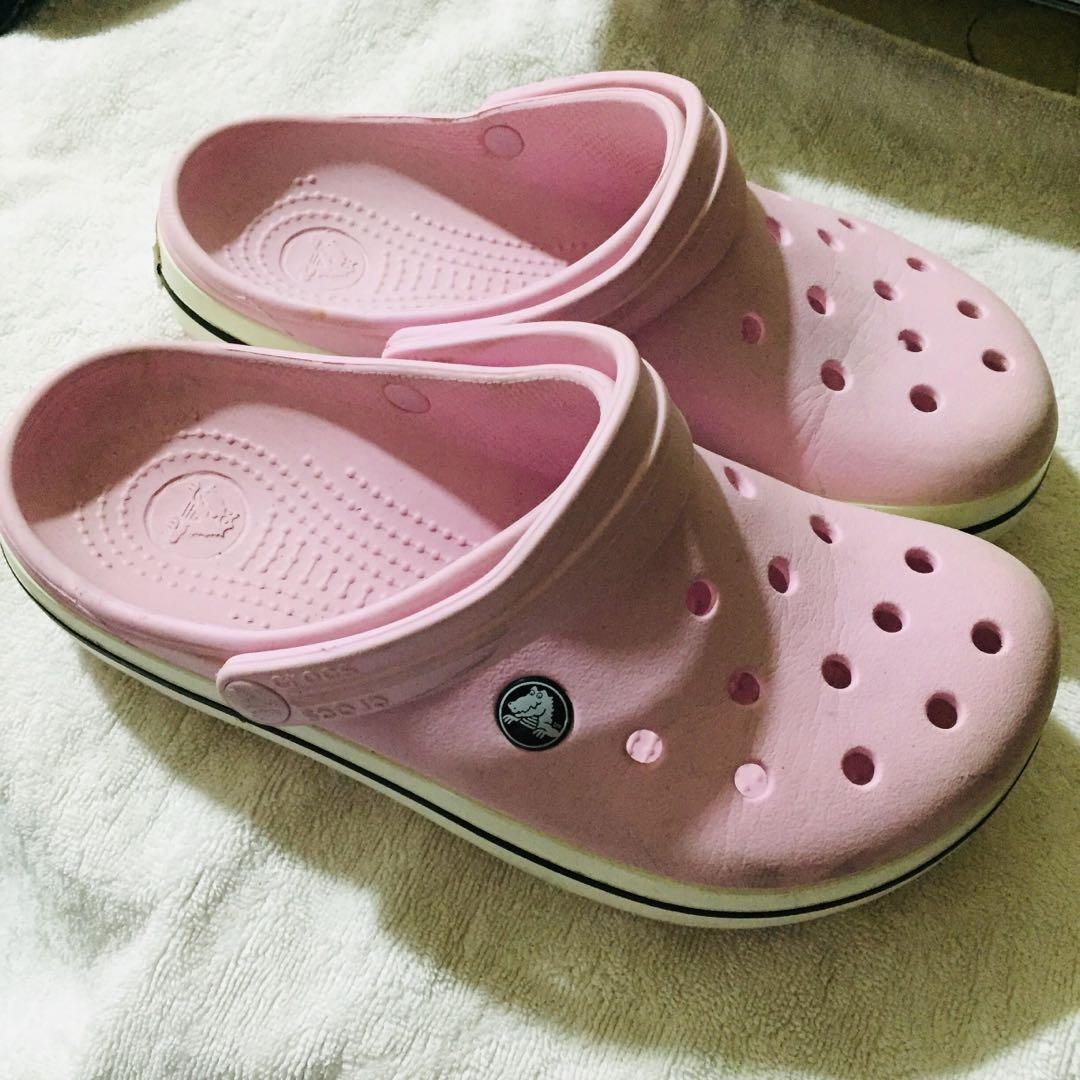 Authentic Crocs- light pink, Women's Fashion, Footwear, Slippers and ...
