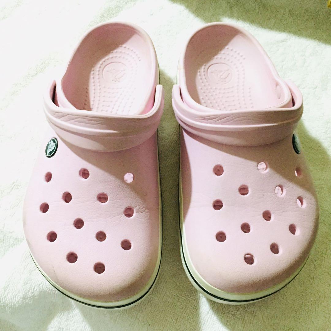 Authentic Crocs- light pink, Women's Fashion, Footwear, Slippers and ...