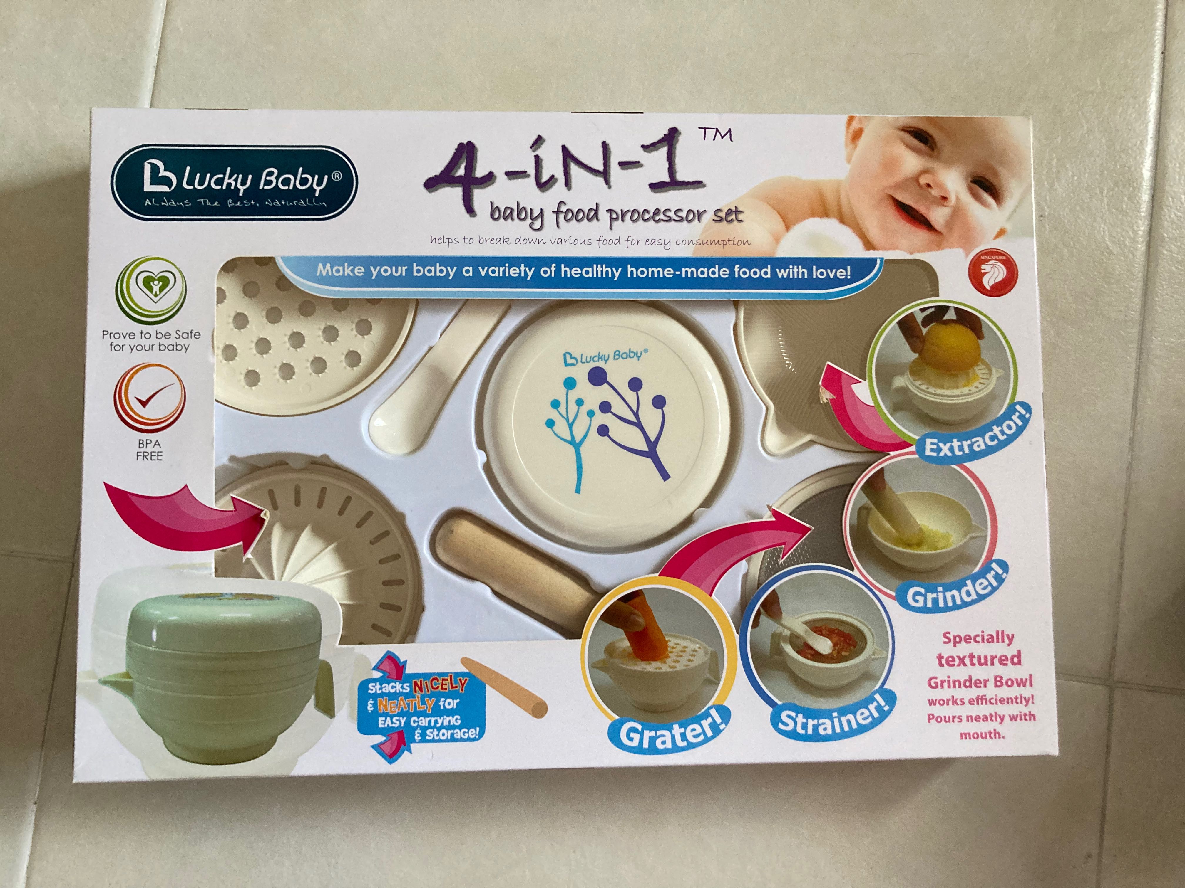 Baby Food Processor 4 in 1, Babies & Kids, Nursing & Feeding, Weaning ...