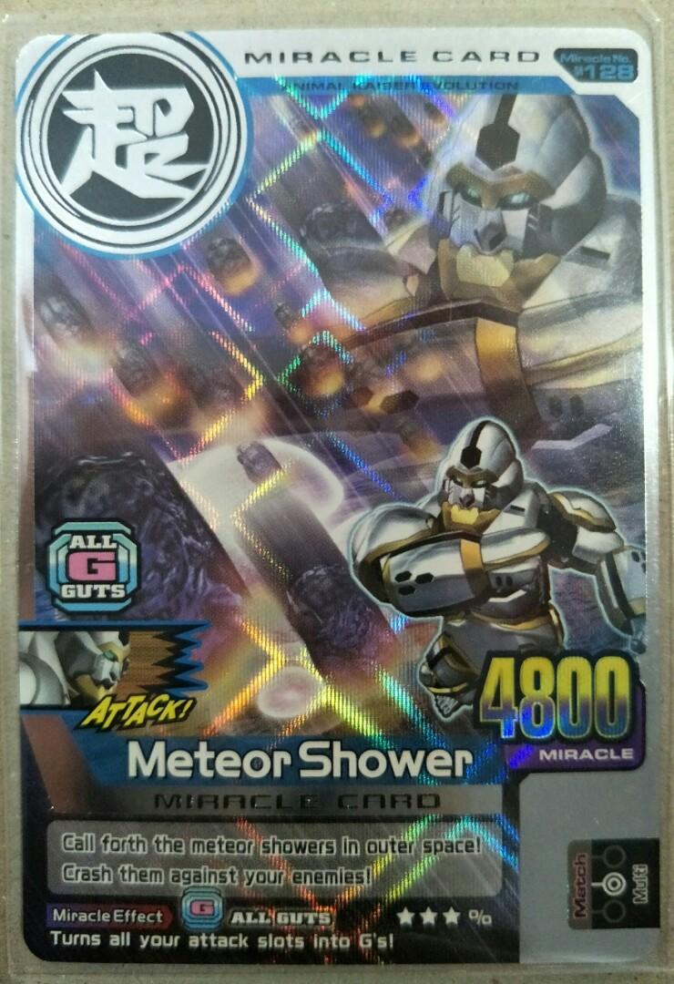 BANDAI Animal Kaiser Evo.4 Miracle Card Meteor Shower {Sliver Rare}, Hobbies & Toys, Toys ...
