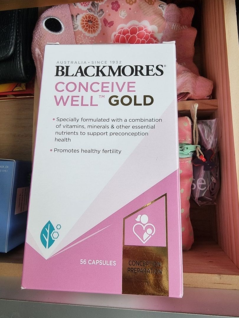 Blackmores Conceive Well Gold, Health & Nutrition, Health Supplements ...
