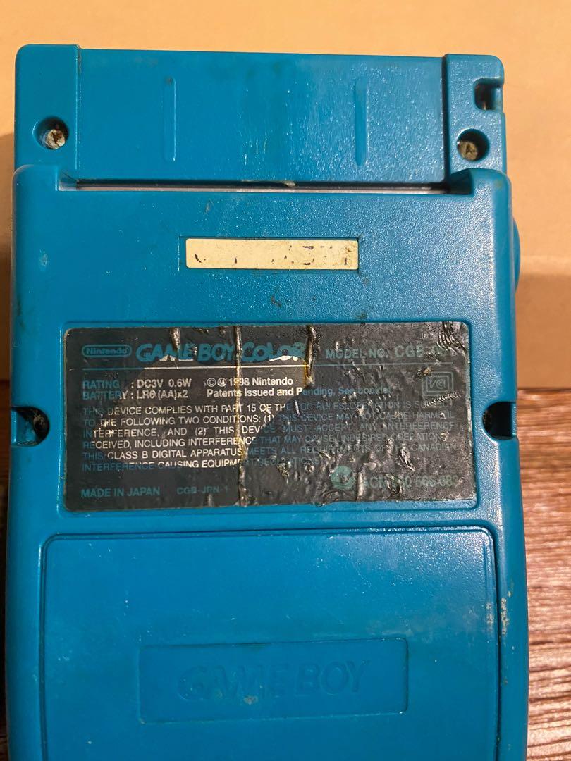 着唔到機broken 1988年 Gameboy colour color (屏幕爆裂/screen broken) + 俄羅斯方塊 ...