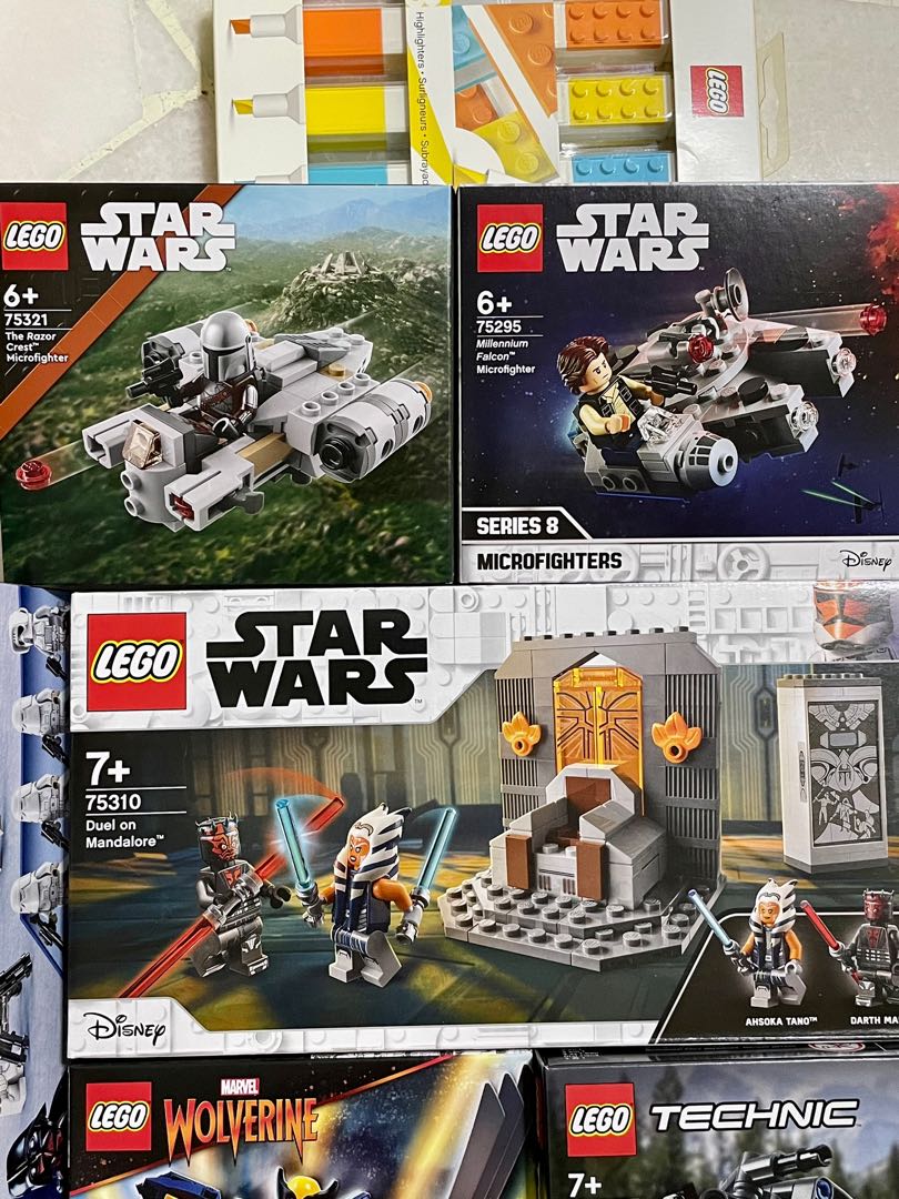 Lego Star Wars 75321 Razar Crest, 75295 Han Solo Millennium Falcon ...