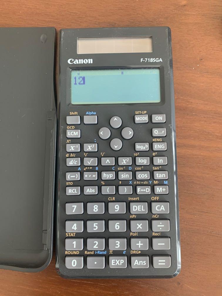 Canon F718SGA, Casio 960SG, Casio Fx 82ES Plus, Mobile Phones & Gadgets ...