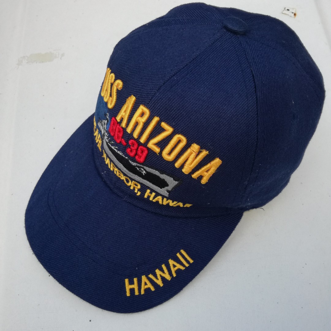 Cap army Uss Arizona, Men's Fashion, Watches & Accessories, Cap & Hats ...