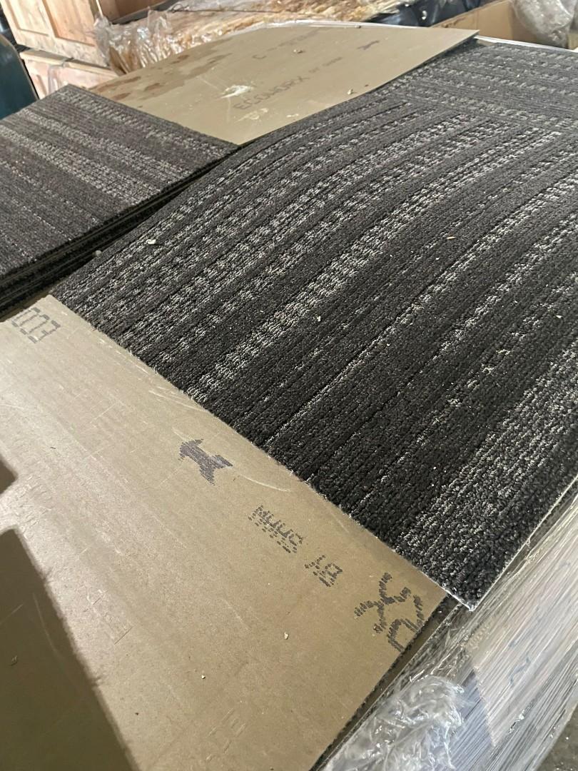 Used Office Commercial Heavy Duty Carpet Tiles 60x60cm, Furniture ...