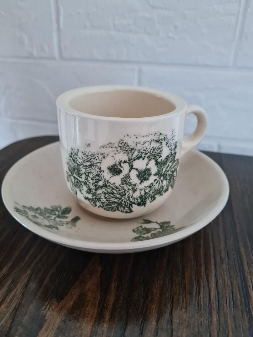 Ceramic Kopitiam cup set traditional, Furniture & Home Living ...