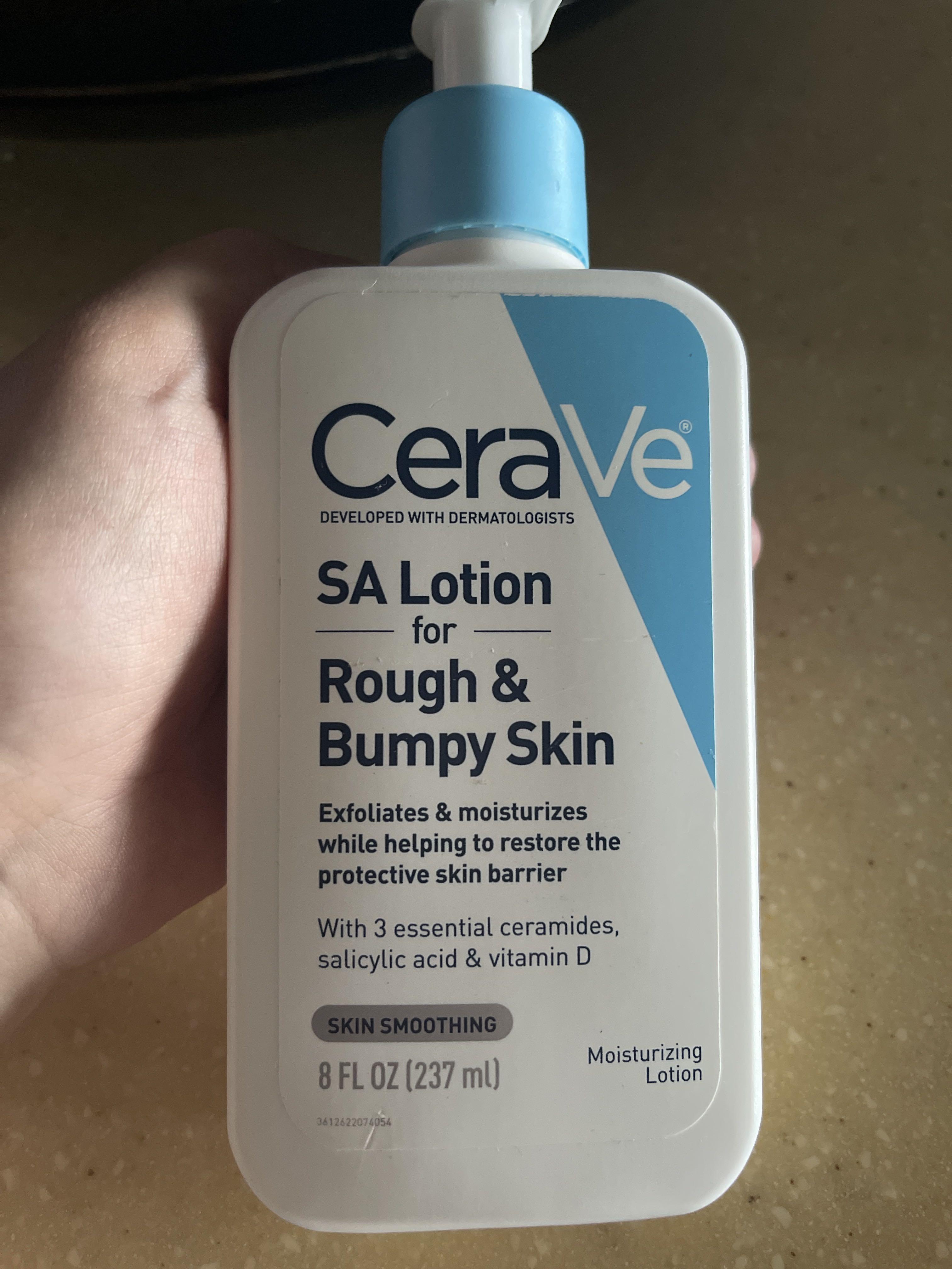Cerave SA Lotion for rough and bumpy skin, Beauty & Personal Care, Bath ...