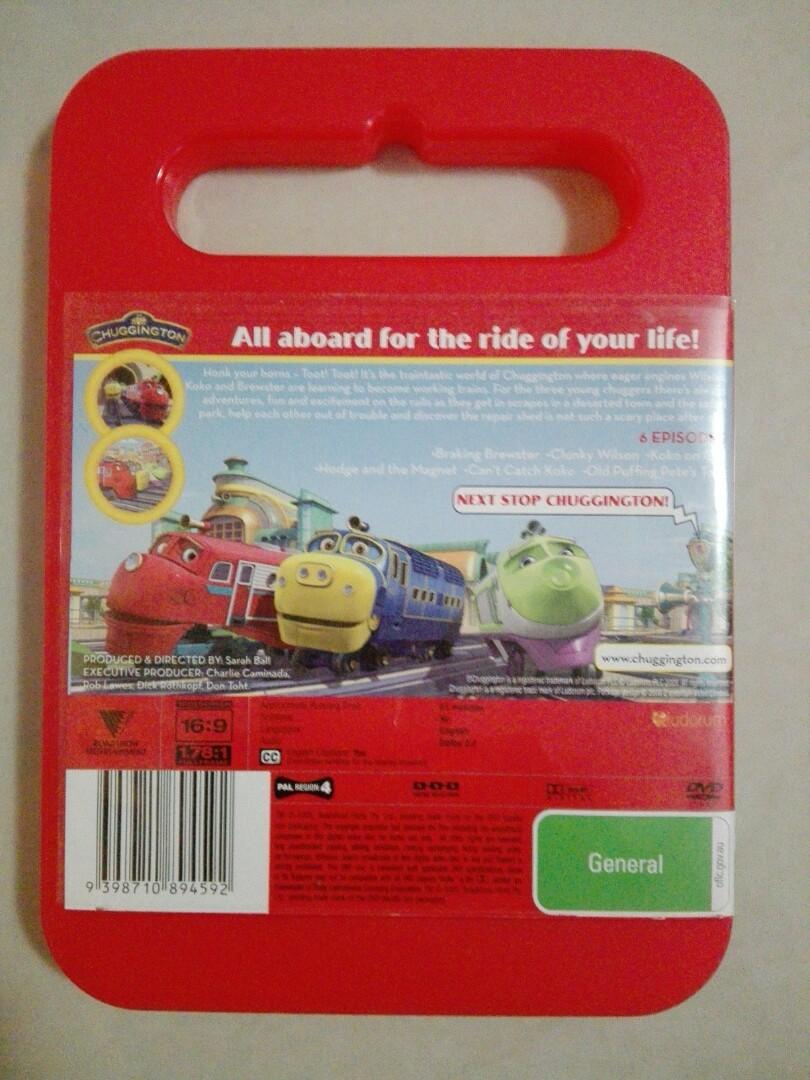 Chuggington dvd, Hobbies & Toys, Music & Media, CDs & DVDs on Carousell
