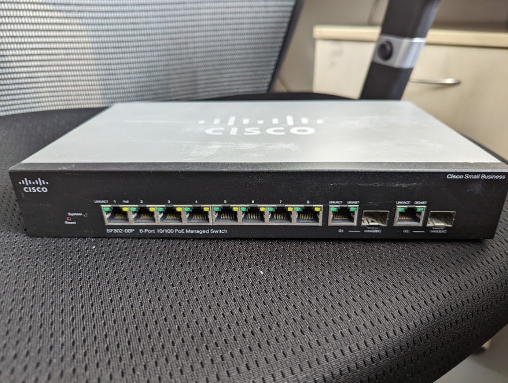 Cisco Switch 8 Port, Computers & Tech, Parts & Accessories, Networking ...
