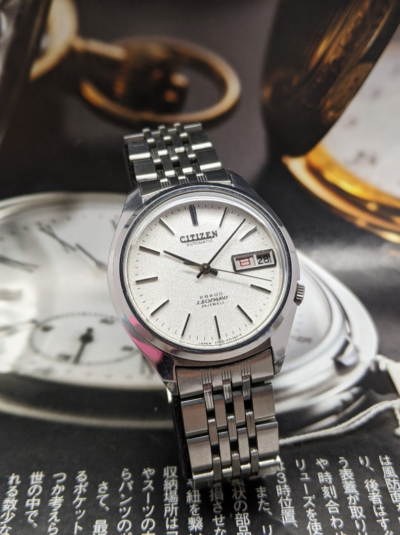 CITIZEN LEOPARD 28800 24 JEWELS AUTOMATIC 1974's, Luxury, Watches on ...