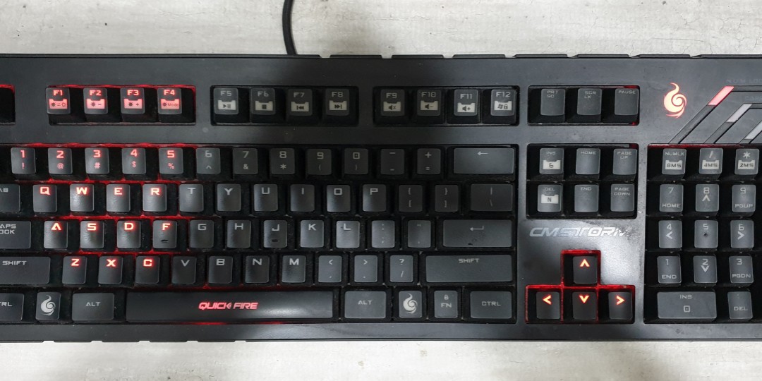 CM Storm QuickFire Pro Mechanical Keyboard, Computers & Tech, Parts ...