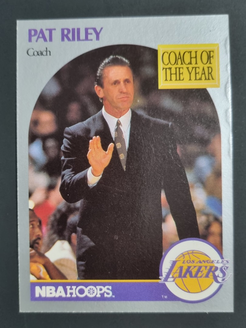 Coach Pat Riley Card, Hobbies & Toys, Toys & Games on Carousell