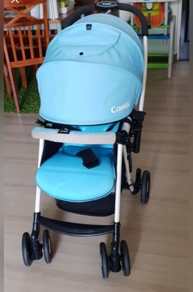 Combi Stroller blue, Babies & Kids, Going Out, Strollers on Carousell