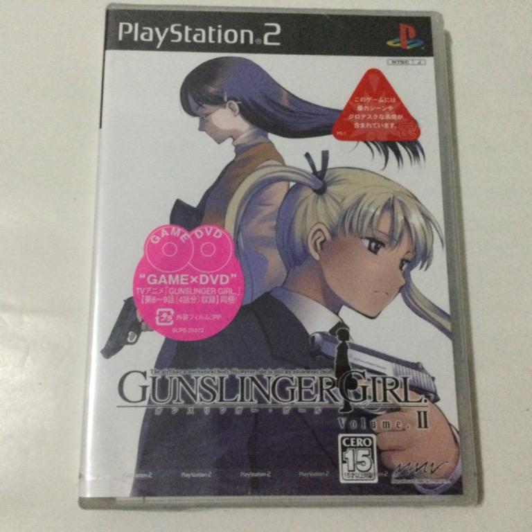 全新 PS2 PlayStaion 2 Game - Gunslinger Girl Vol II 神槍少女 第二集, 電子遊戲, 電子遊戲, 其他 - Carousell