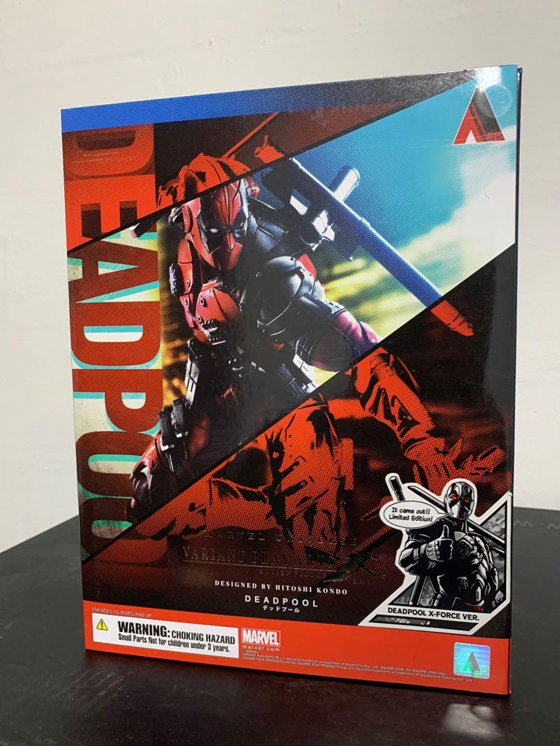 Deadpool - Square Enix - variant play arts - x-force version, Hobbies ...