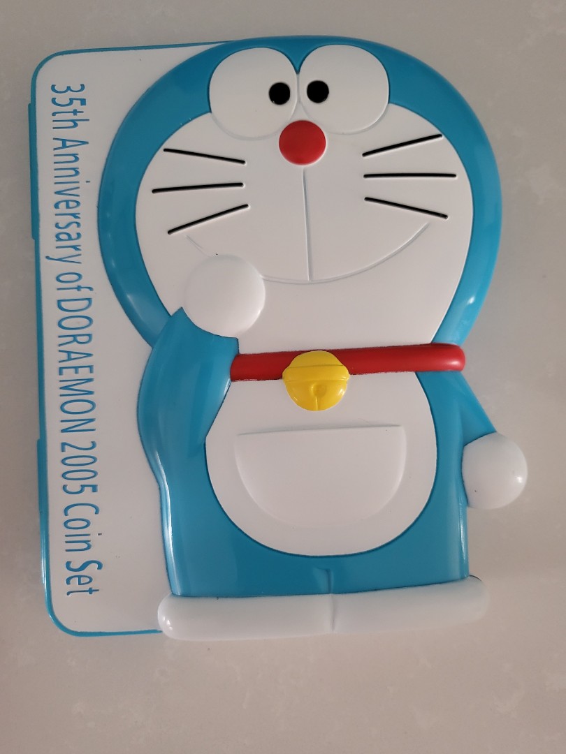 Doraemon 35th Anniversary 2005 Coin Set, Hobbies & Toys, Toys & Games ...