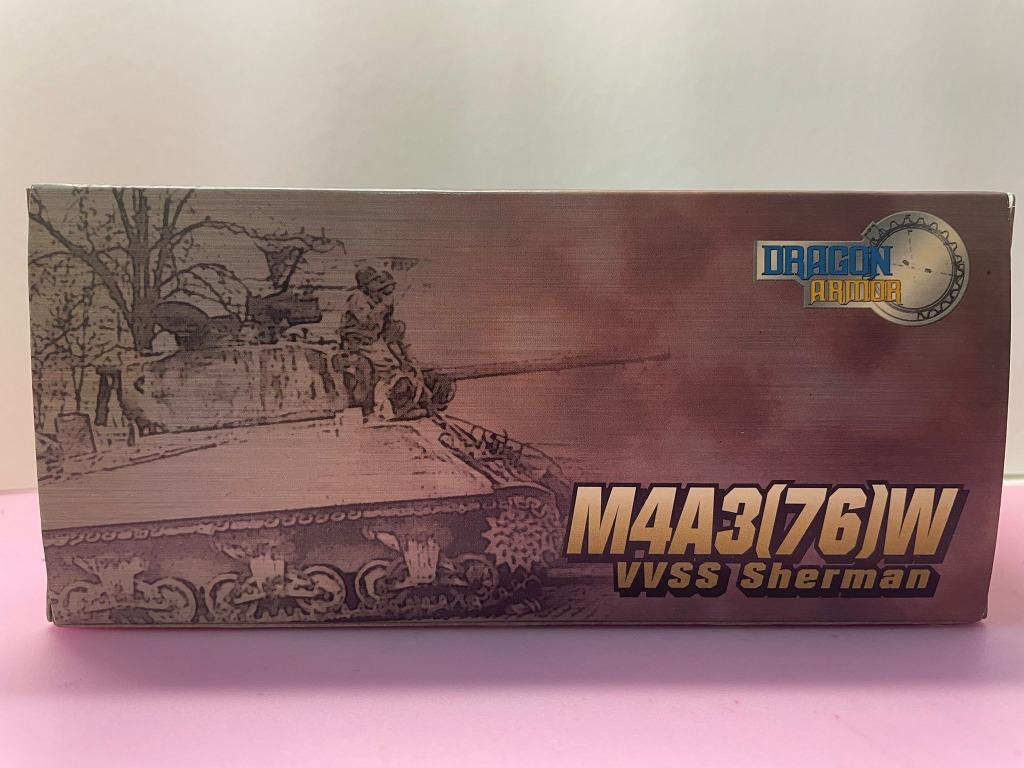 Dragon Armor 60163 M4A3(76)W VVSS, 761st Tank Battalion "Black Panthers ...