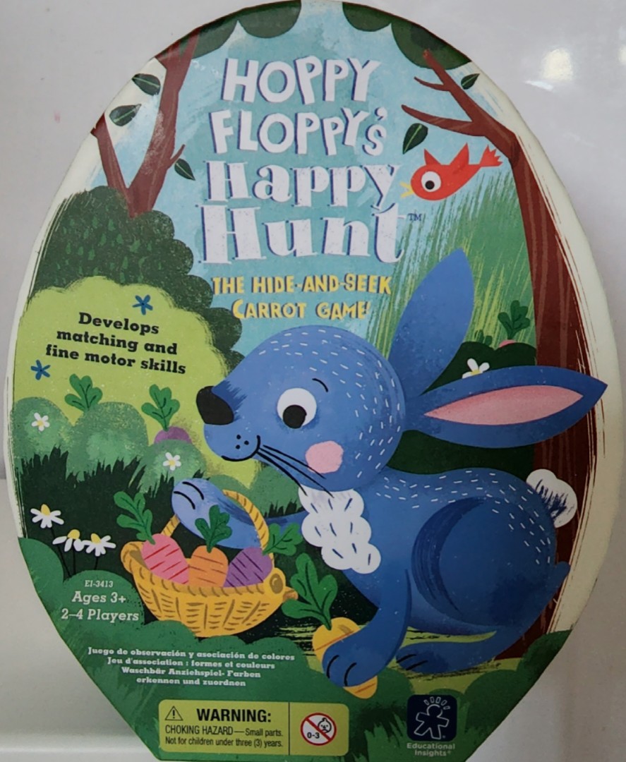 Educational Game - Hoppy Floppy's Happy Hunt, Hobbies & Toys, Toys ...