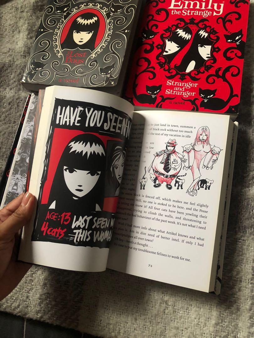 Emily the Strange book series by Rob Reger| The Lost Days | Stranger ...