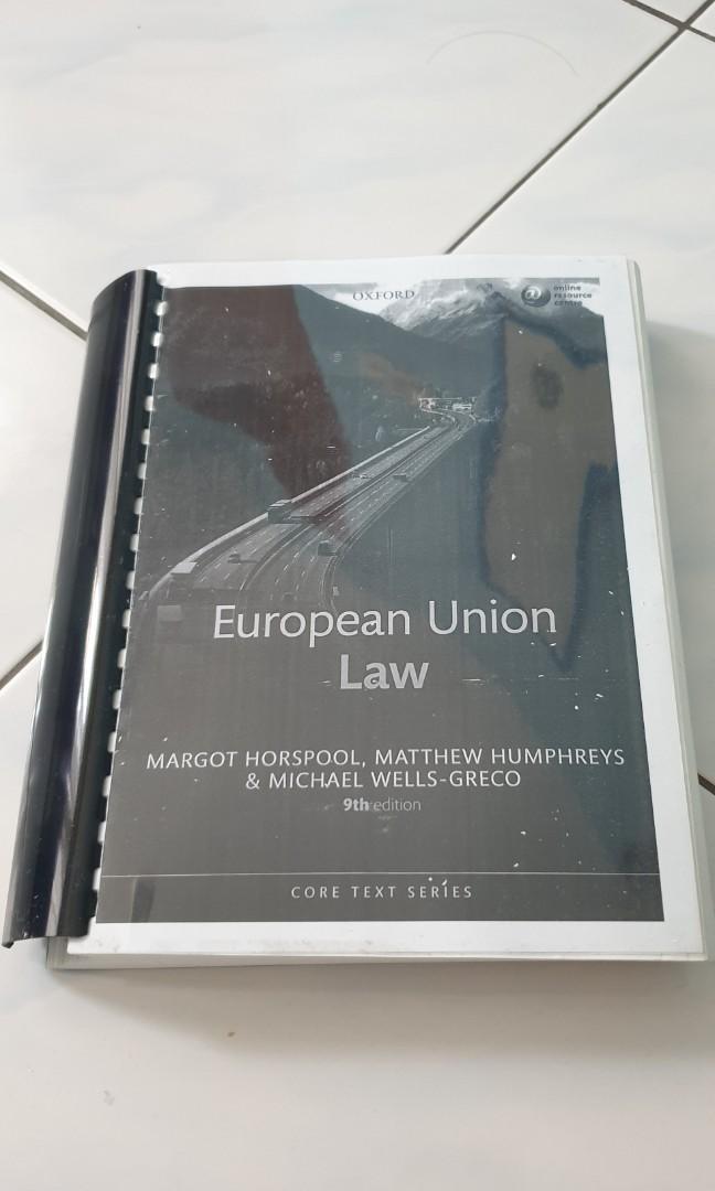 European Union Law Textbook, Hobbies & Toys, Books & Magazines ...