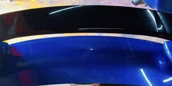 FD2R Stock blue Spoiler, Car Accessories, Accessories on Carousell