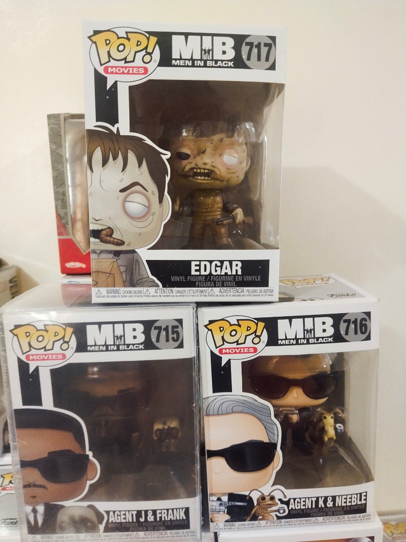 Funko Pop Men in Black set of 3, Hobbies & Toys, Toys & Games on Carousell