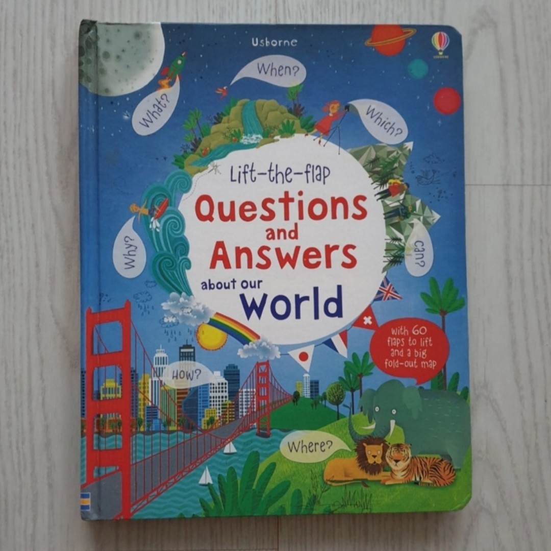 Hard Cover - Questions And Answers About Our World - Flip The Flap ...