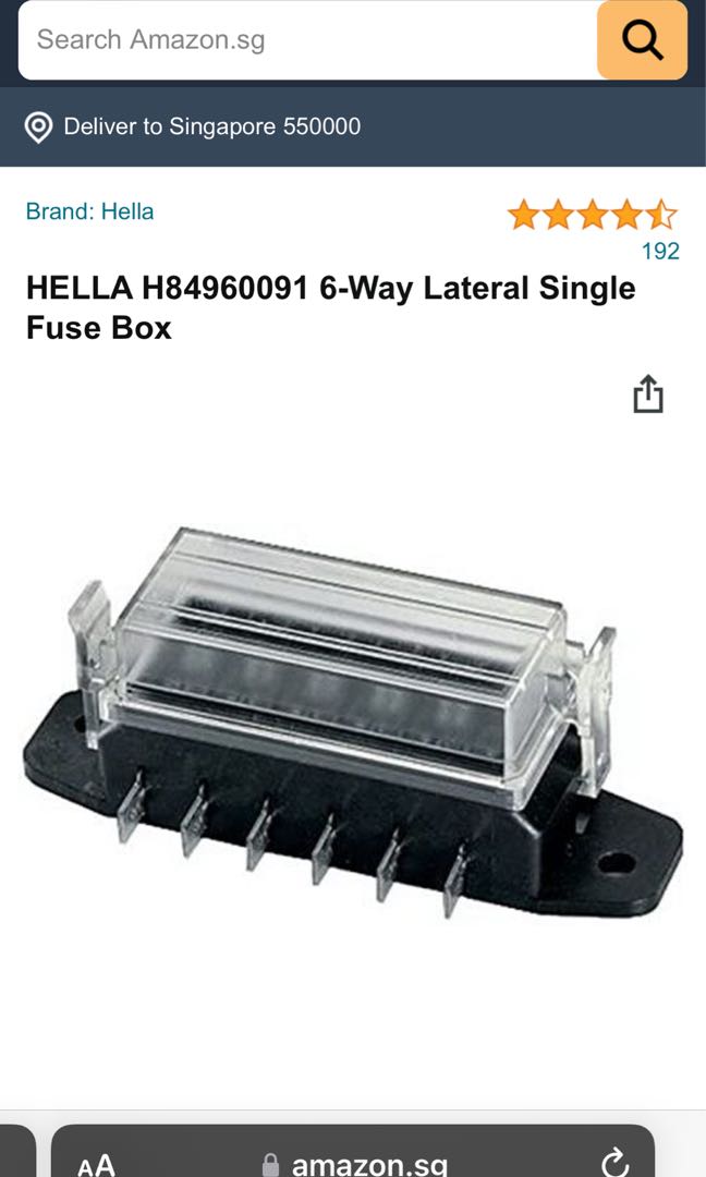 Hella fuse box, Motorcycles, Motorcycle Accessories on Carousell