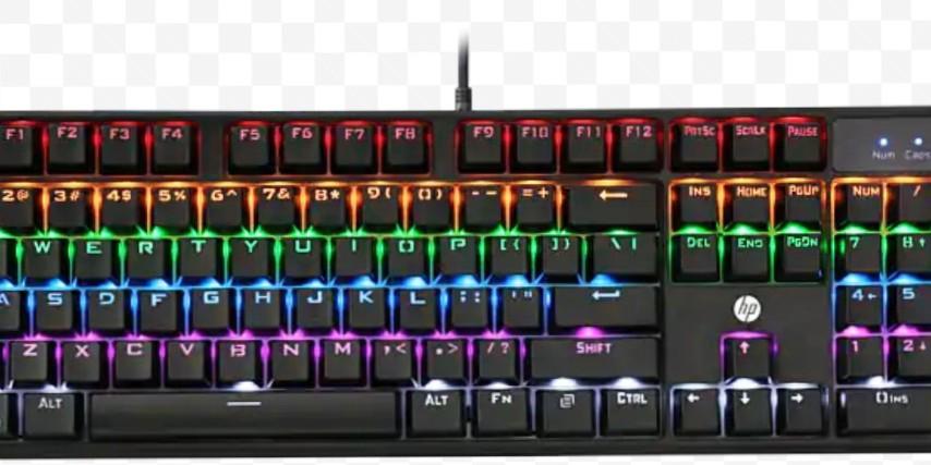 Hp mechanical gaming keyboard GK320, Computers & Tech, Parts ...