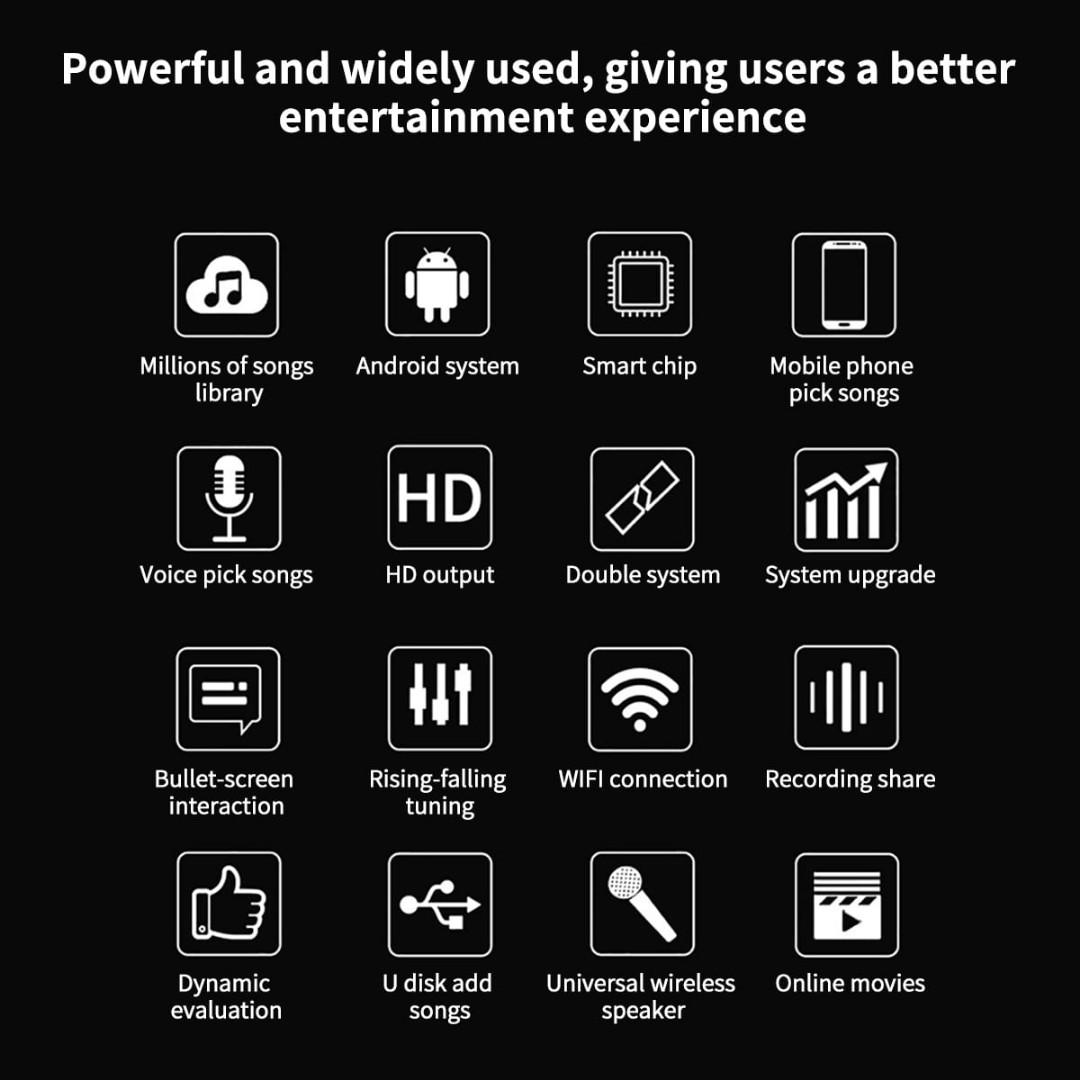 [INANDON 5-IN-1 KARAOKE W/ 400,000+ ORIGINAL SONGS] FULL KARAOKE SYSTEM ...