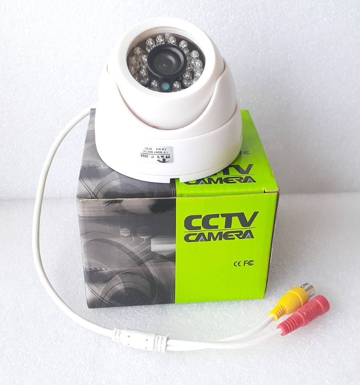 IT&T HD CCTV SURVEILLANCE SECURITY DOME ANALOG CAMERA MODEL:IT-3324 3 ...