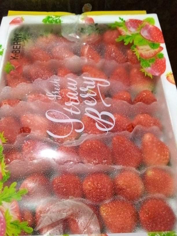 K-Berry Korean Strawberry 900g, Food & Drinks, Fresh Produce on Carousell