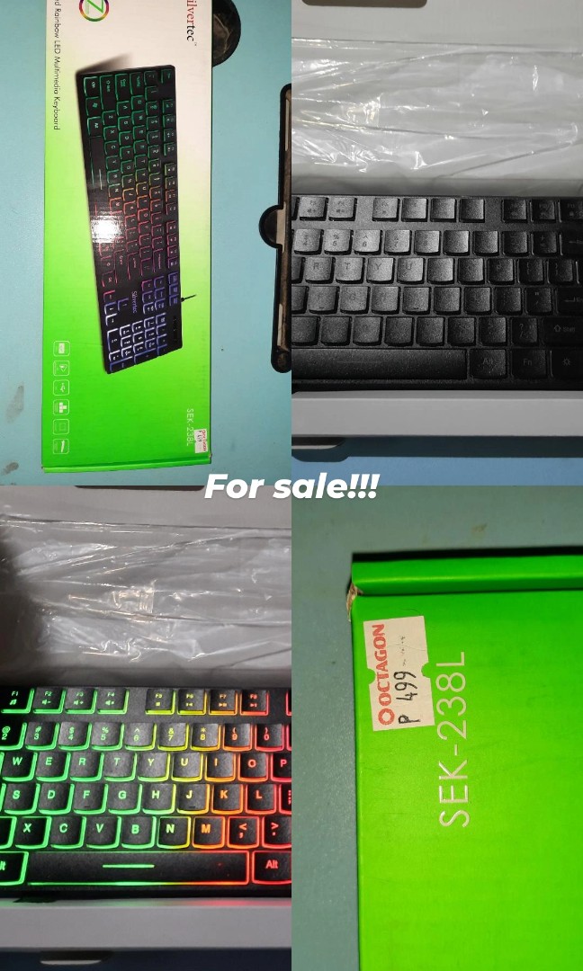 Keyboard Rainbow LED, Computers & Tech, Parts & Accessories, Computer ...