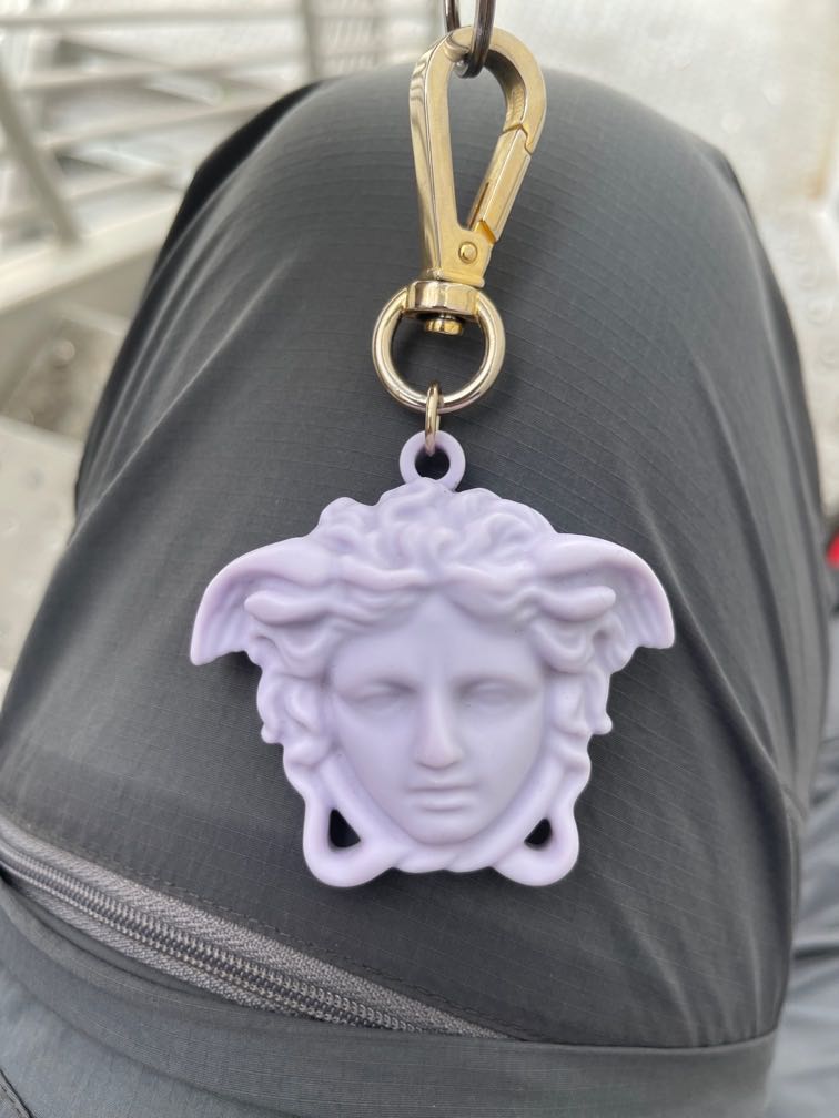 VERSACE MEDUSA Keychain, Women's Fashion, Jewelry & Organisers ...
