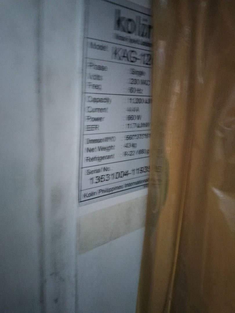 Kolin digital 1.5hp window type aircon, TV & Home Appliances, Air ...