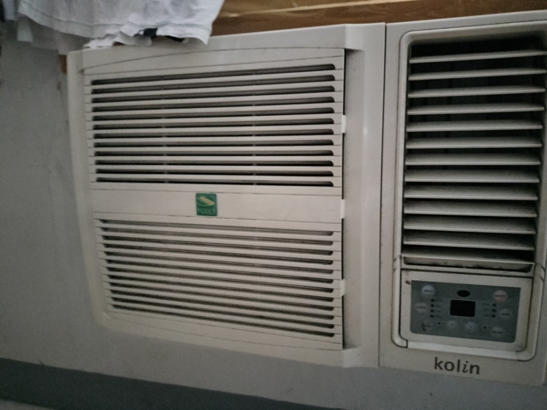 Kolin digital 1.5hp window type aircon, TV & Home Appliances, Air ...
