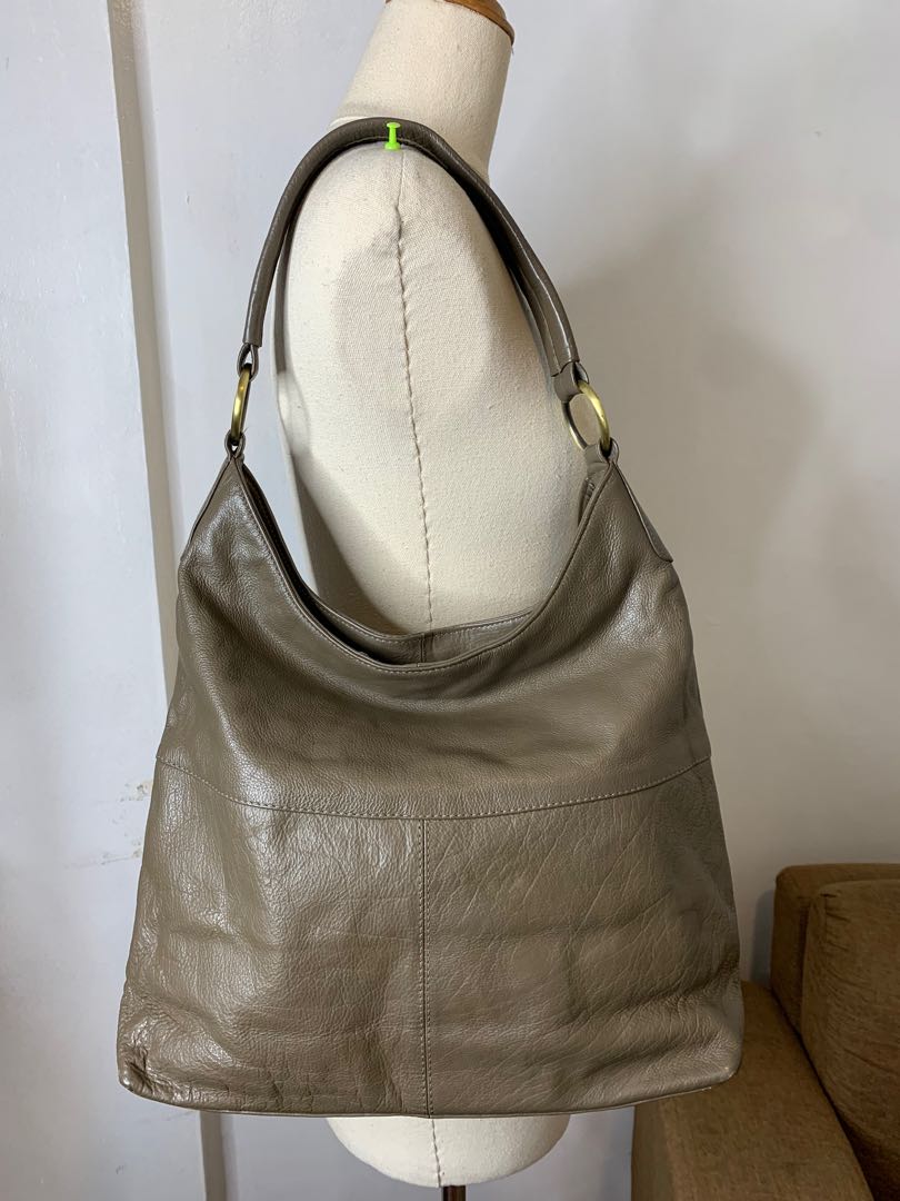 Leather Hobo Made in India, Luxury, Bags & Wallets on Carousell