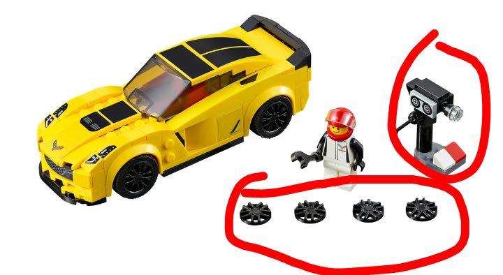 LEGO 75870 Speed Champions Chevrolet Corvette Z06, Hobbies & Toys, Toys ...