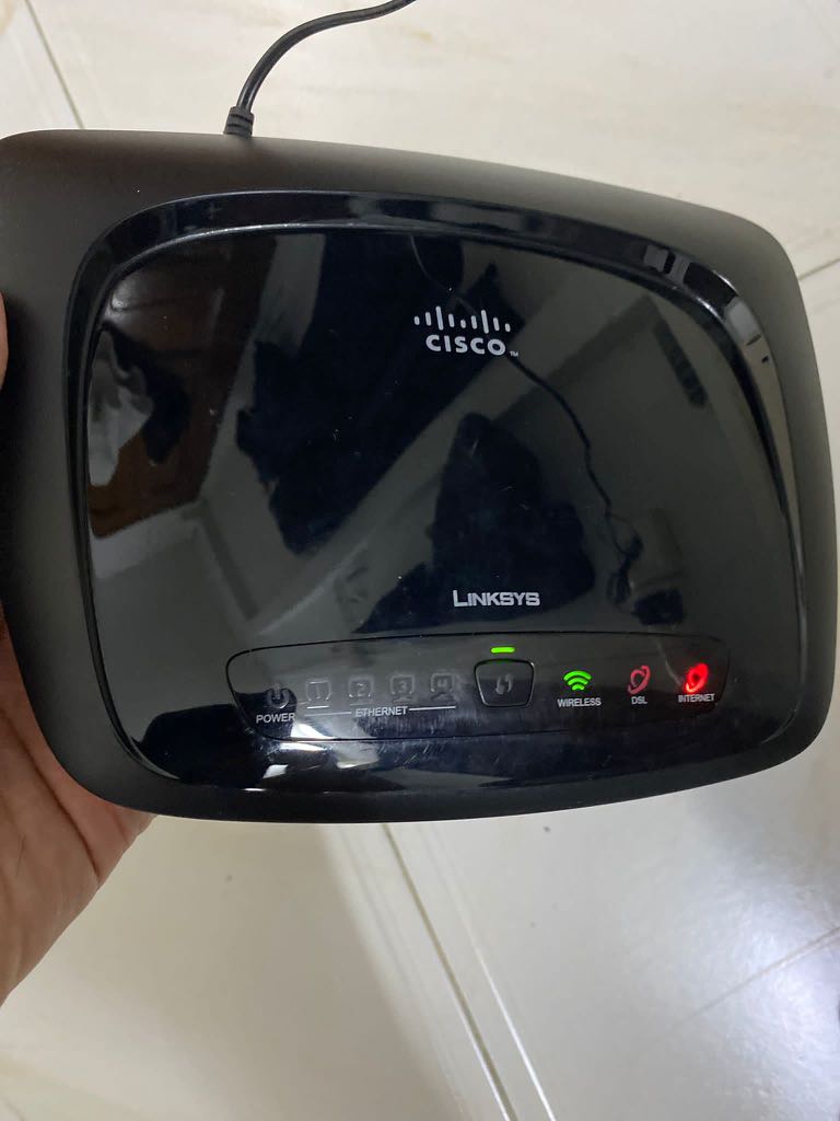 Linksys modem router, Computers & Tech, Parts & Accessories, Networking ...