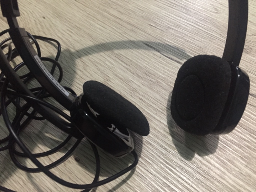 Logitech Wired Headset Audio Headphones Headsets On Carousell