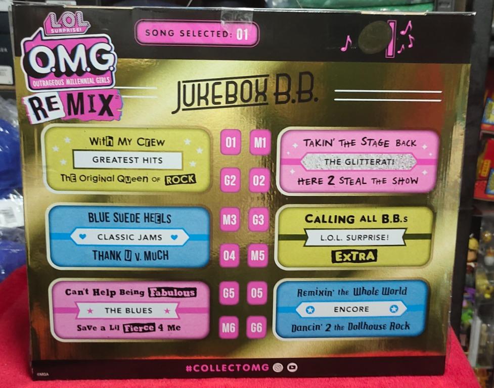 L.O.L. Surprise! O.M.G. Remix | Jukebox BB| 2020 Collector Edition ...